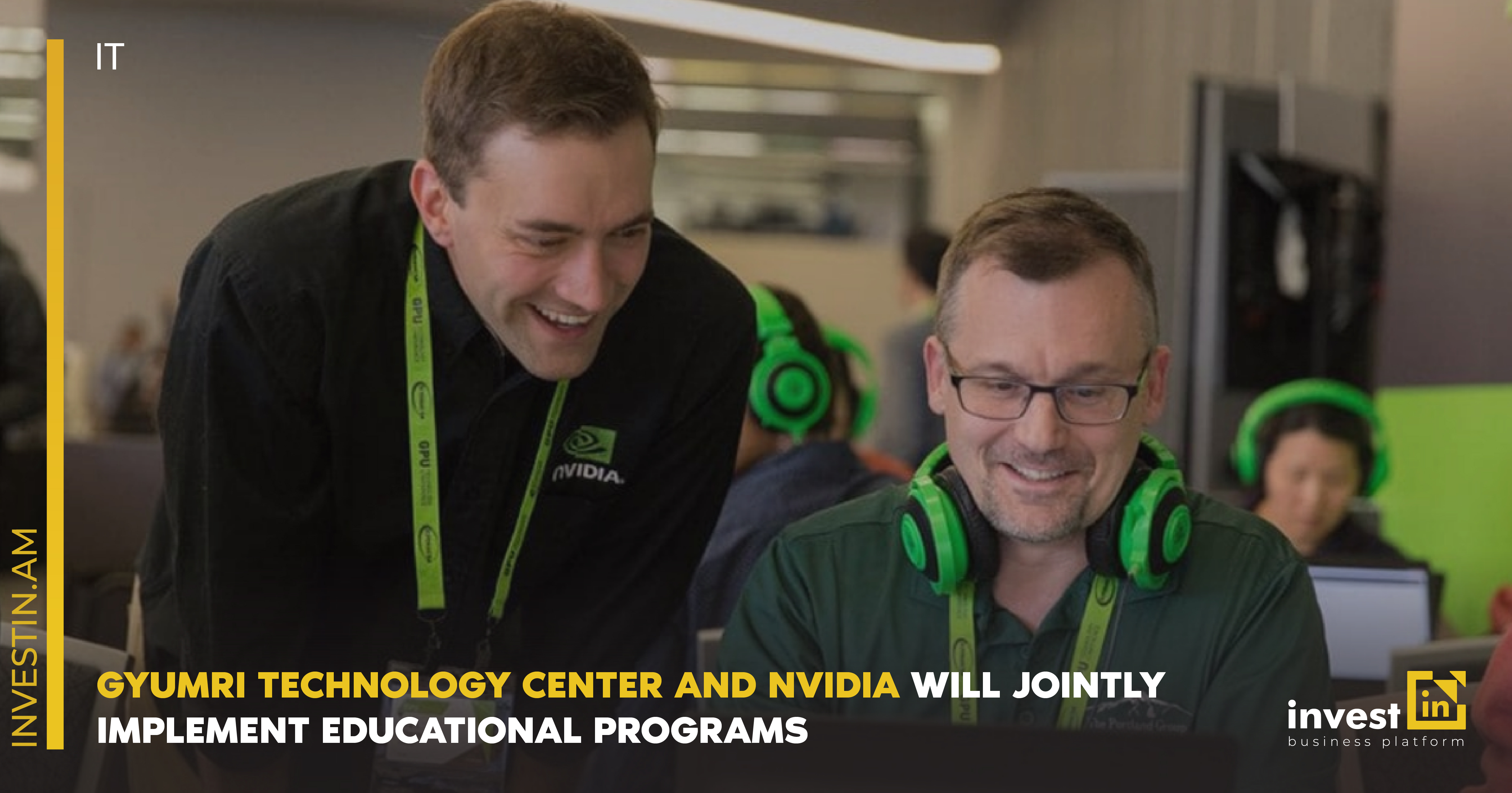 Gyumri Technology Center and NVIDIA will jointly implement educational programs